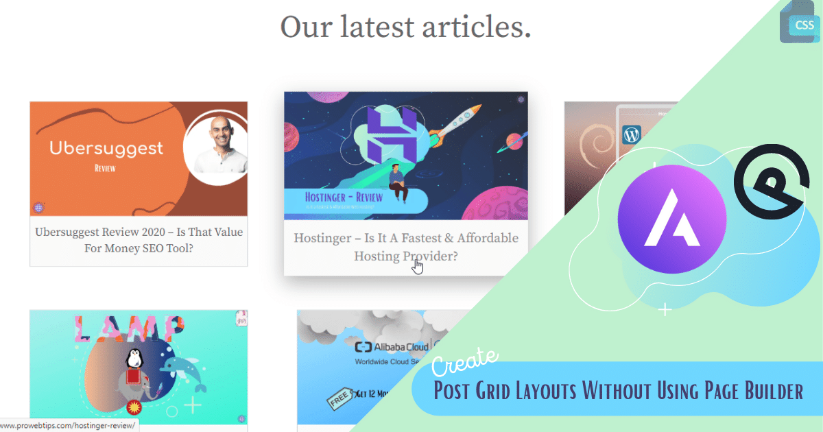 How To Create Post Grid Layouts Without Page Builders In Astra and ...