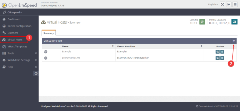 Install WordPress on OpenLiteSpeed Web Server