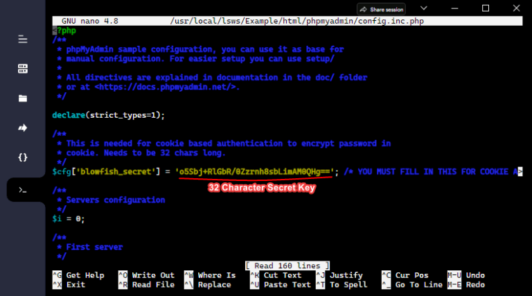 How To Install Phpmyadmin For Openlitespeed Web Sever