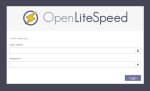 Install WordPress on OpenLiteSpeed Web Server