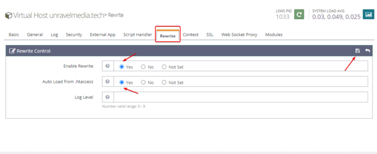 Install WordPress on OpenLiteSpeed Web Server