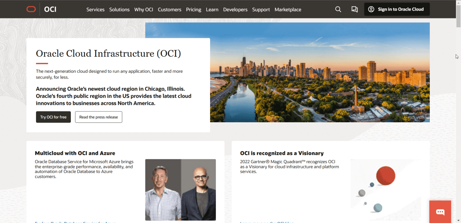 Try Oracle Cloud for free & Get two Virtual Machines for a lifetime!